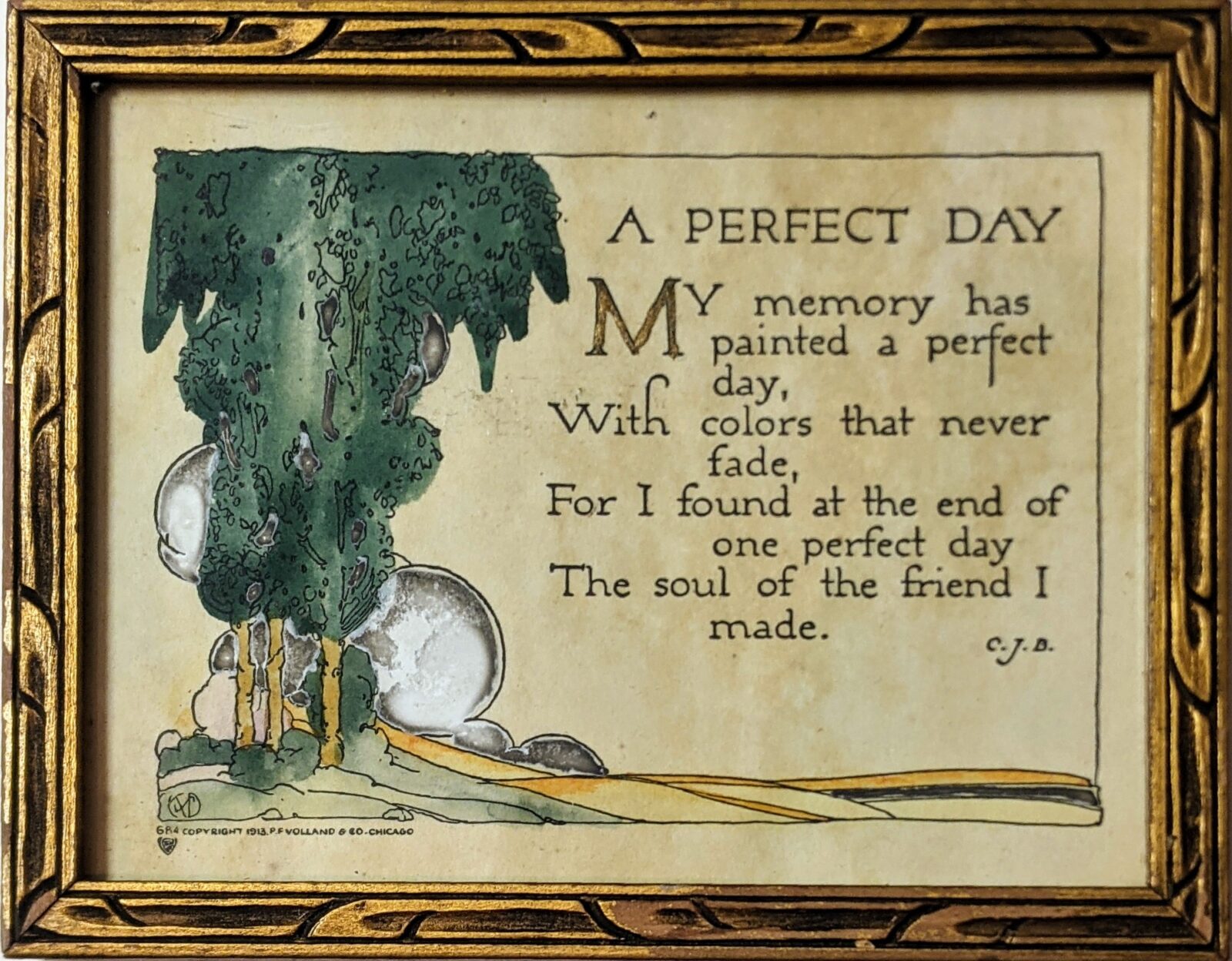 A PERFECT DAY, 1913